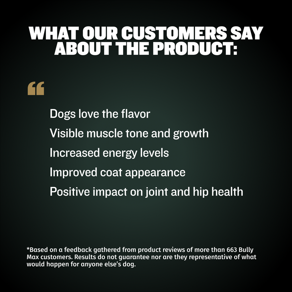 Bully Max Muscle Builder for Dogs - Australia official website – Bully ...